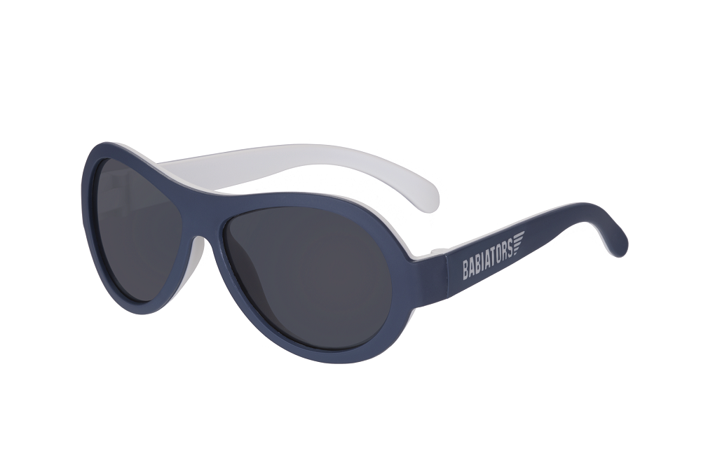 BABIATORS Original Aviator sluneční brýle, tmavě modré, 0-2 let - babiators.cz